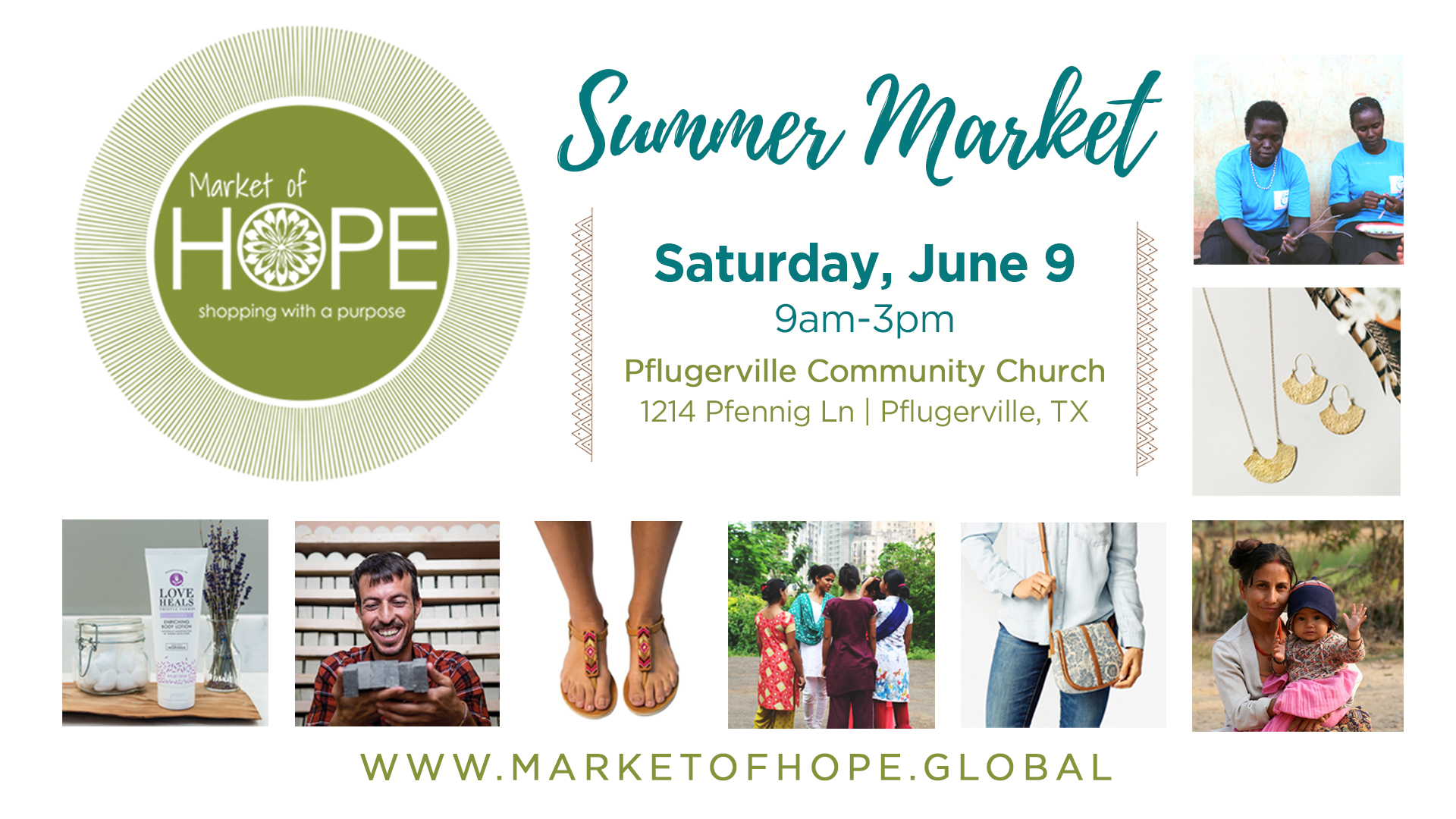 Market of Hope Summer Market | June 9, 2018 - Round the Rock