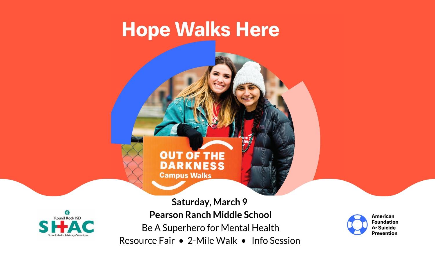 Hope Walks Here Mental Health Walk | March 9, 2019 - Round the Rock