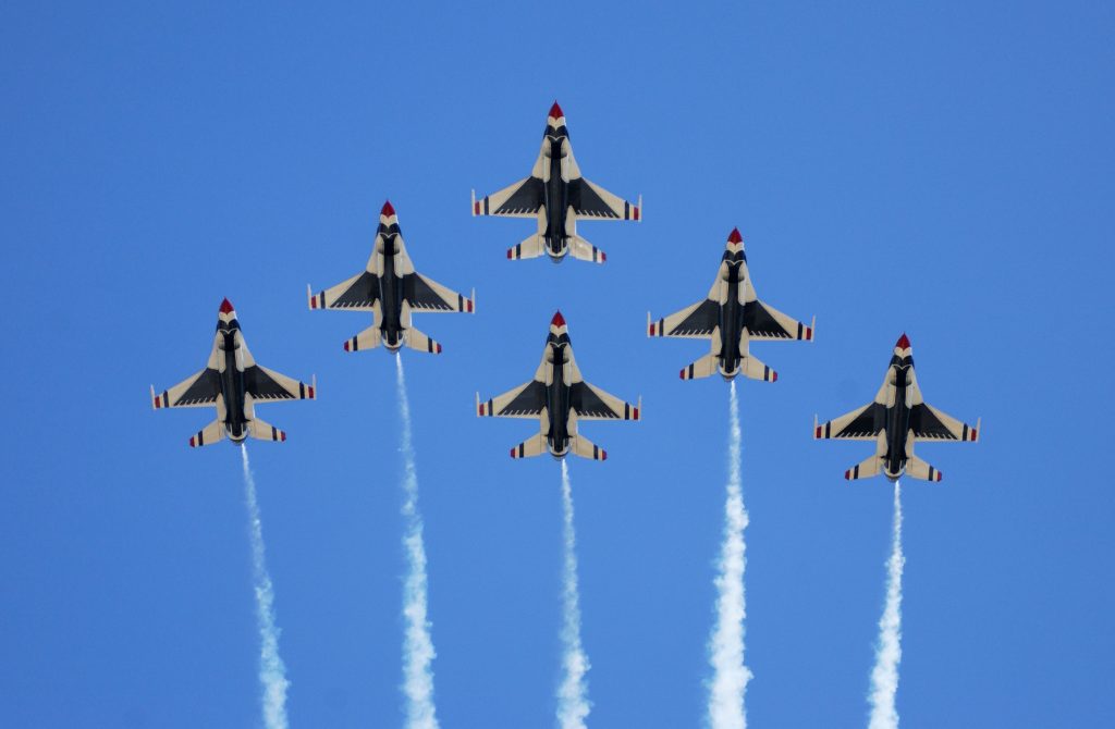 U.S. Air Force Thunderbirds to Flyover Austin on May 13 - Round The Rock