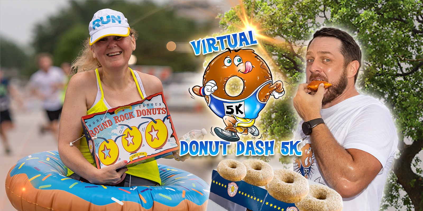Virtual Donut Dash 5K - May 16, 2020 - Round the Rock