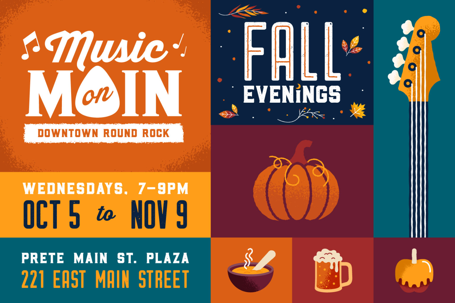 Music on Main continues this Fall - Round the Rock