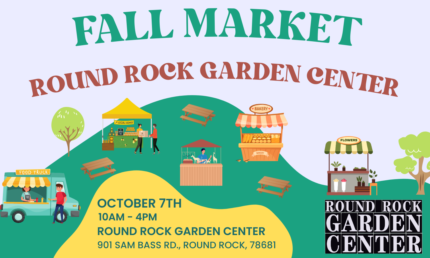 Fall Market Day at Round Rock Garden Center - Round the Rock